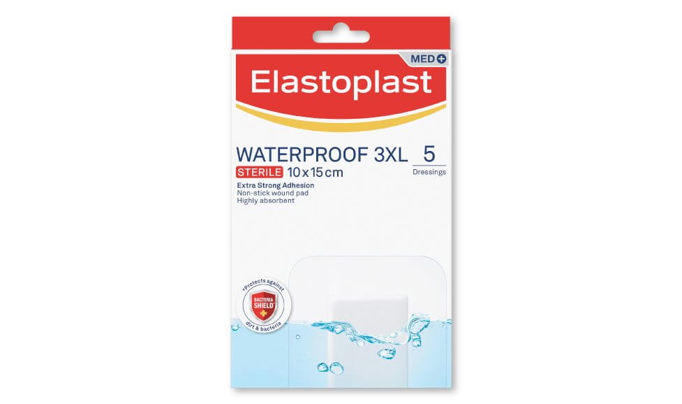 Large Waterproof Wound Dressings | XL & XXL Plasters | Elastoplast